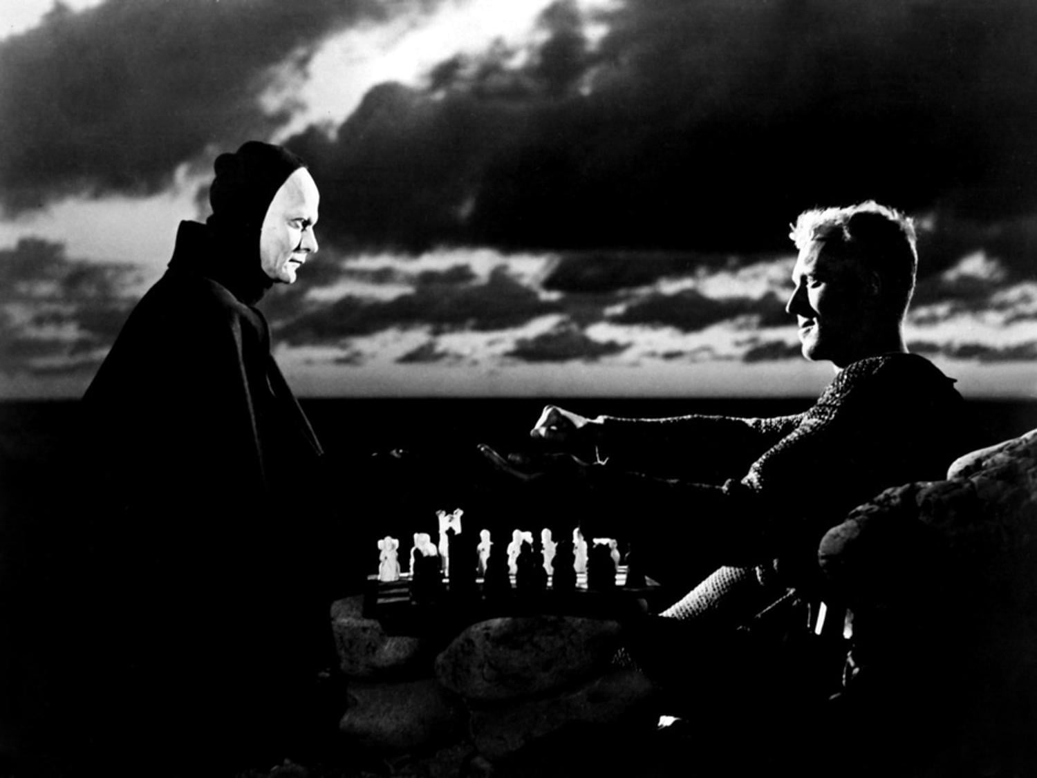Art.com The Seventh Seal, Bengt Ekerot, Max Von Sydow, 1957 Photo, 24 ...