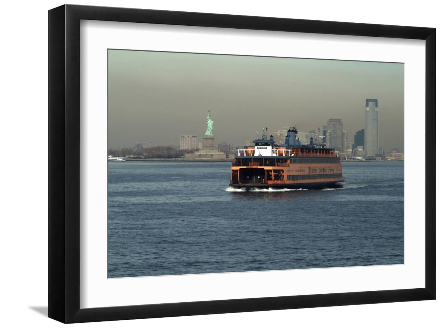 Art.com The Staten Island Ferry, New York City, New York, Usa Photo by ...