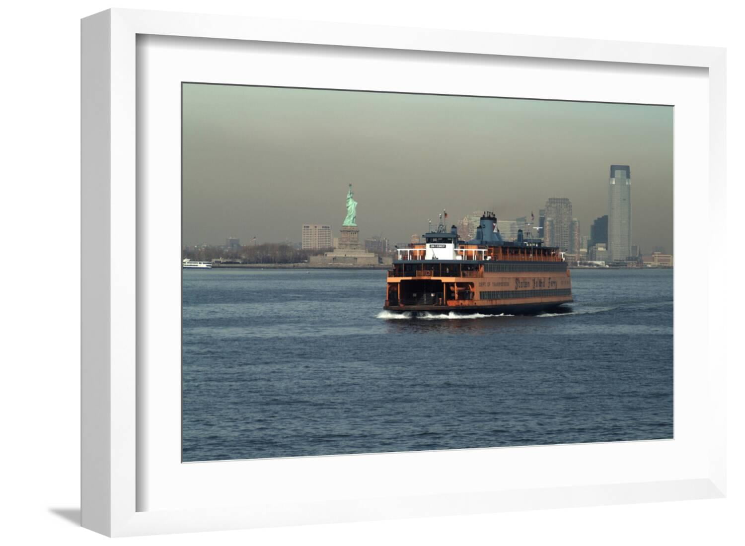 Art.com The Staten Island Ferry, New York City, New York, Usa Photo by ...
