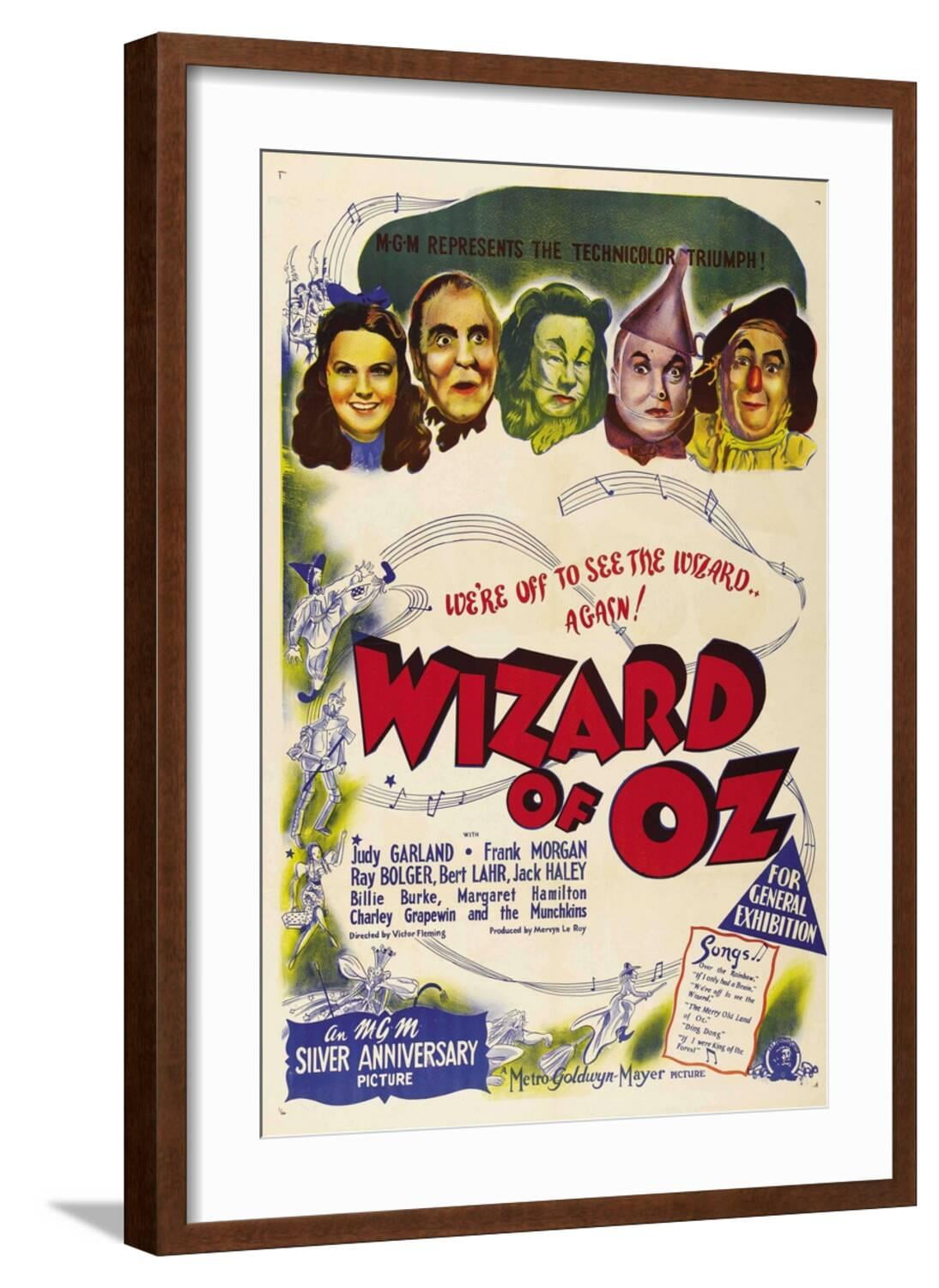 Art.com The Wizard of Oz, Australian Movie Poster, 1939 Art Print ...