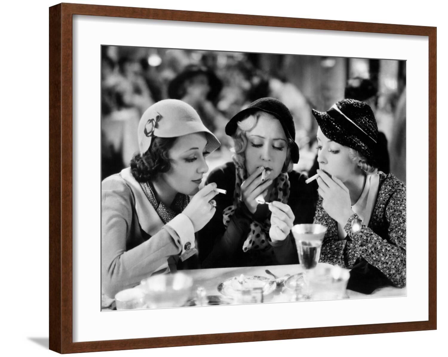 Art.com Three On A Match, Ann Dvorak, Joan Blondell, Bette Davis, 1932 ...
