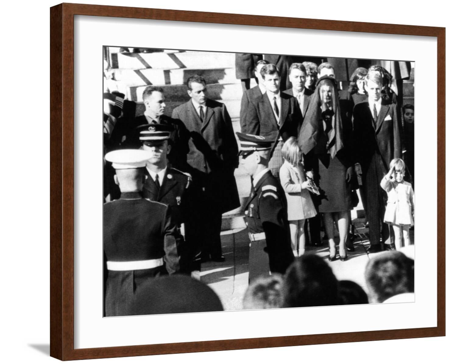 Art.com Three Year Old John F Kennedy Jr Salutes His Father's Flag ...
