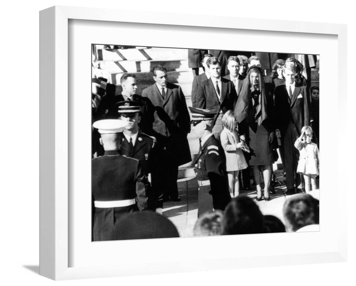 Art.com Three Year Old John F Kennedy Jr Salutes His Father's Flag ...