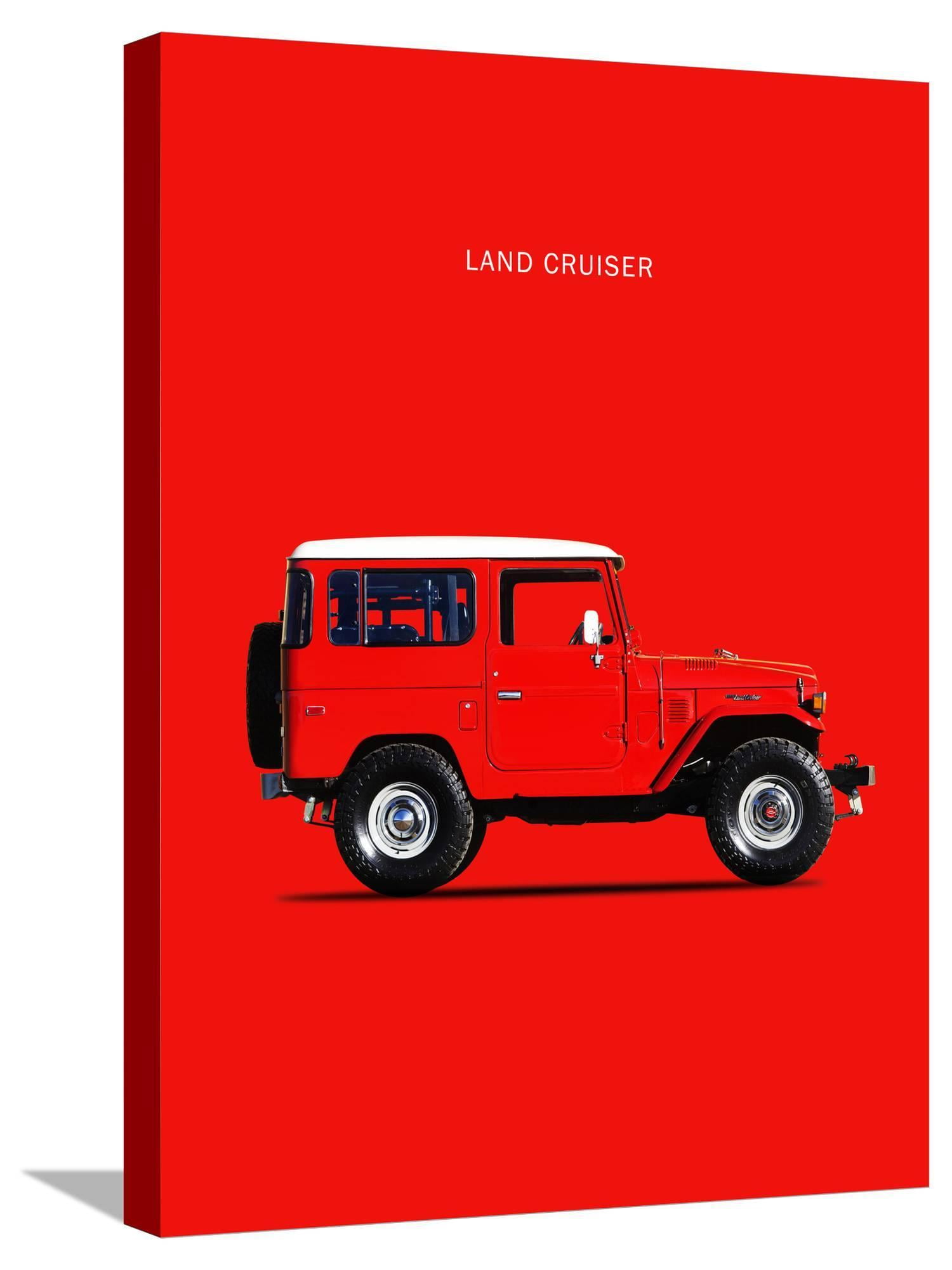 Art.com Toyota Land Cruiser FJ40 1977 Stretched Canvas Print Wall Art ...