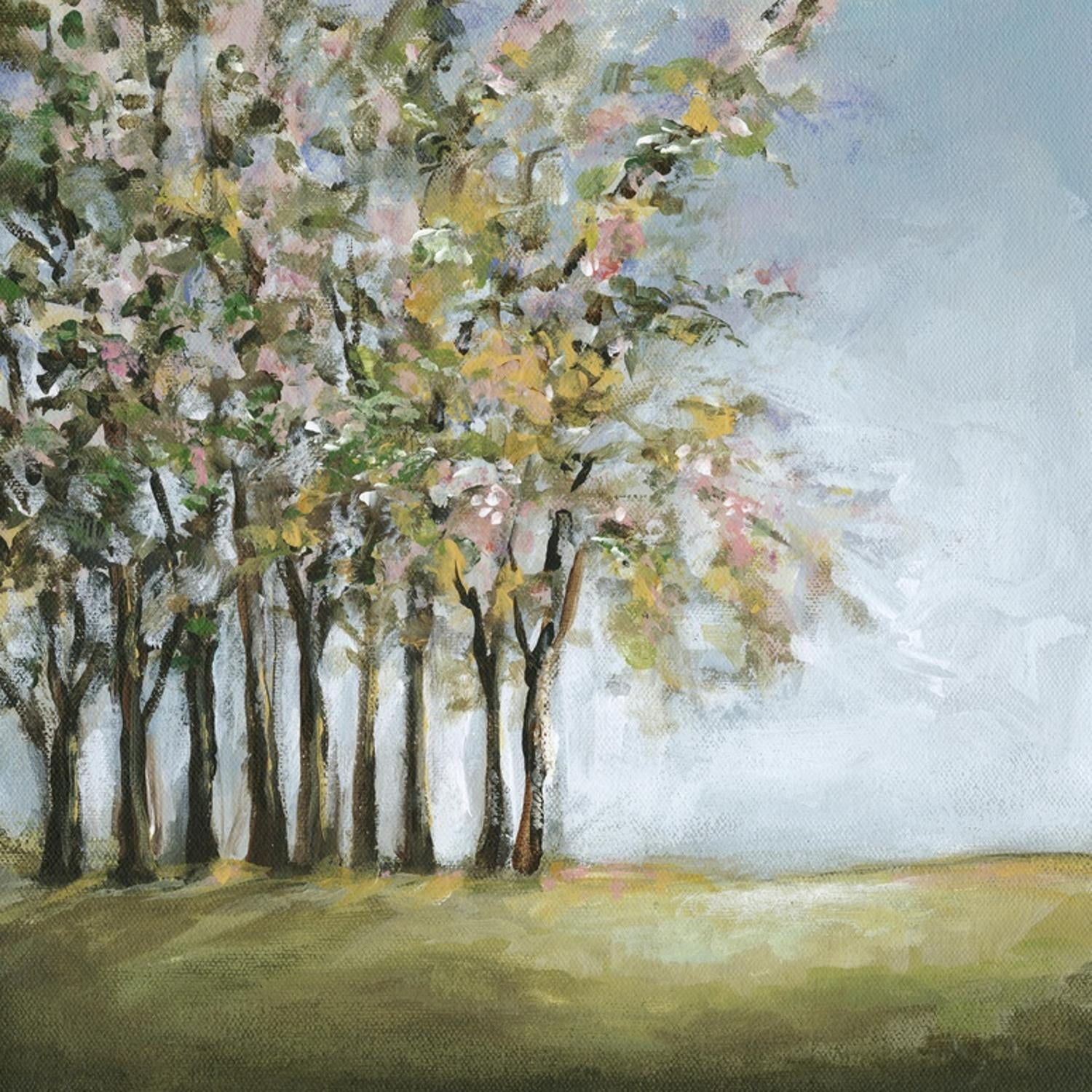 Art.com Tree in Spring Art Print by Christina Long, 30" x 30" - Walmart.com