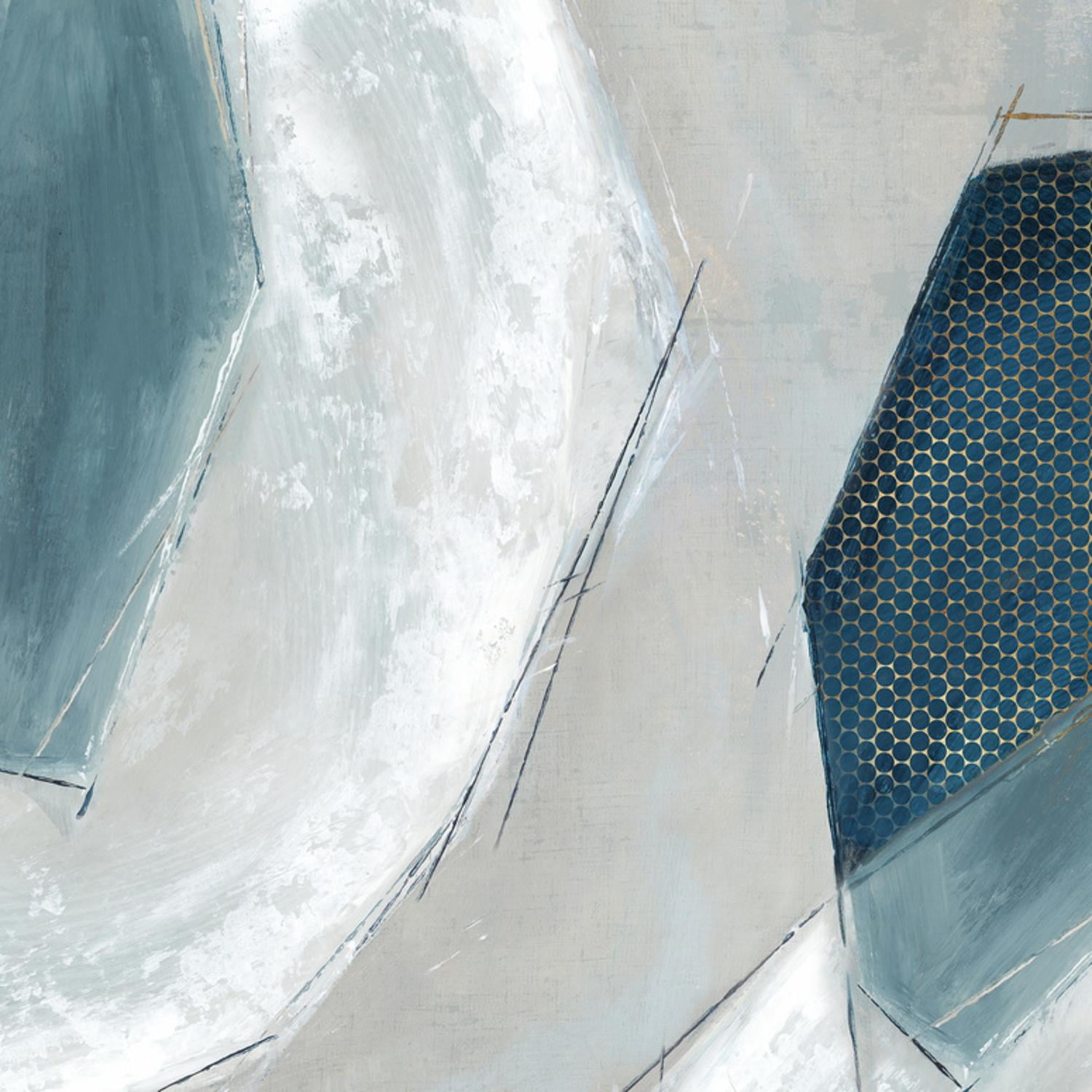 Art.com Trio of Blue II Art Print by Emma Peal, 16" x 16" - Walmart.com