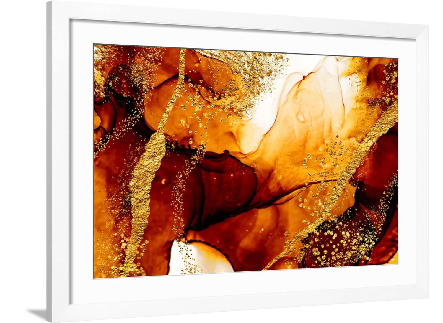 Art.com Unique Creativity. Art&Gold. Inspired by the Sky. Abstract ...