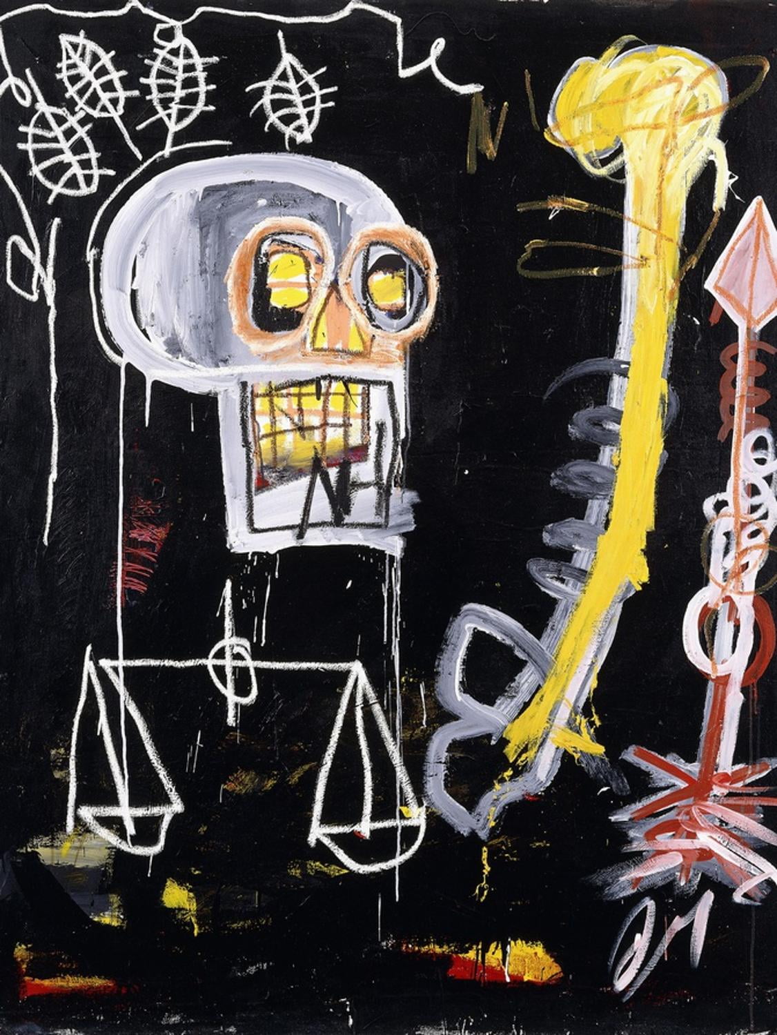 Art.com Untitled (Black Skull) Giclee Print by Jean-Michel Basquiat, 24 ...