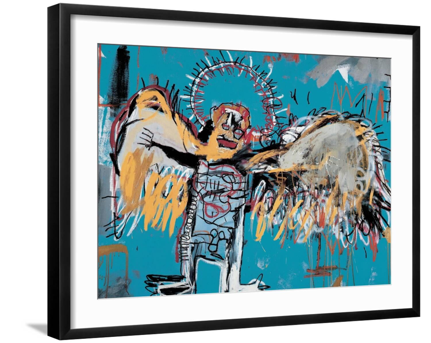 Art.com Untitled (Fallen Angel), 1981 Giclee Print by Jean-Michel ...