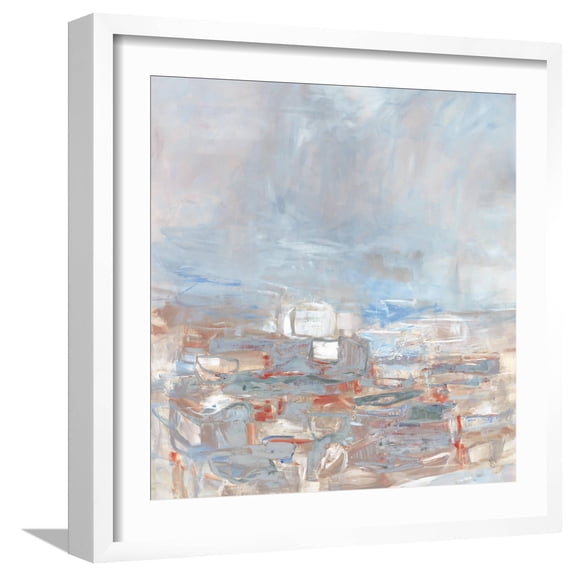 Art.com Snow Bunny Giclee Print by Jodi Maas, White Frame Wall Art, 44 ...