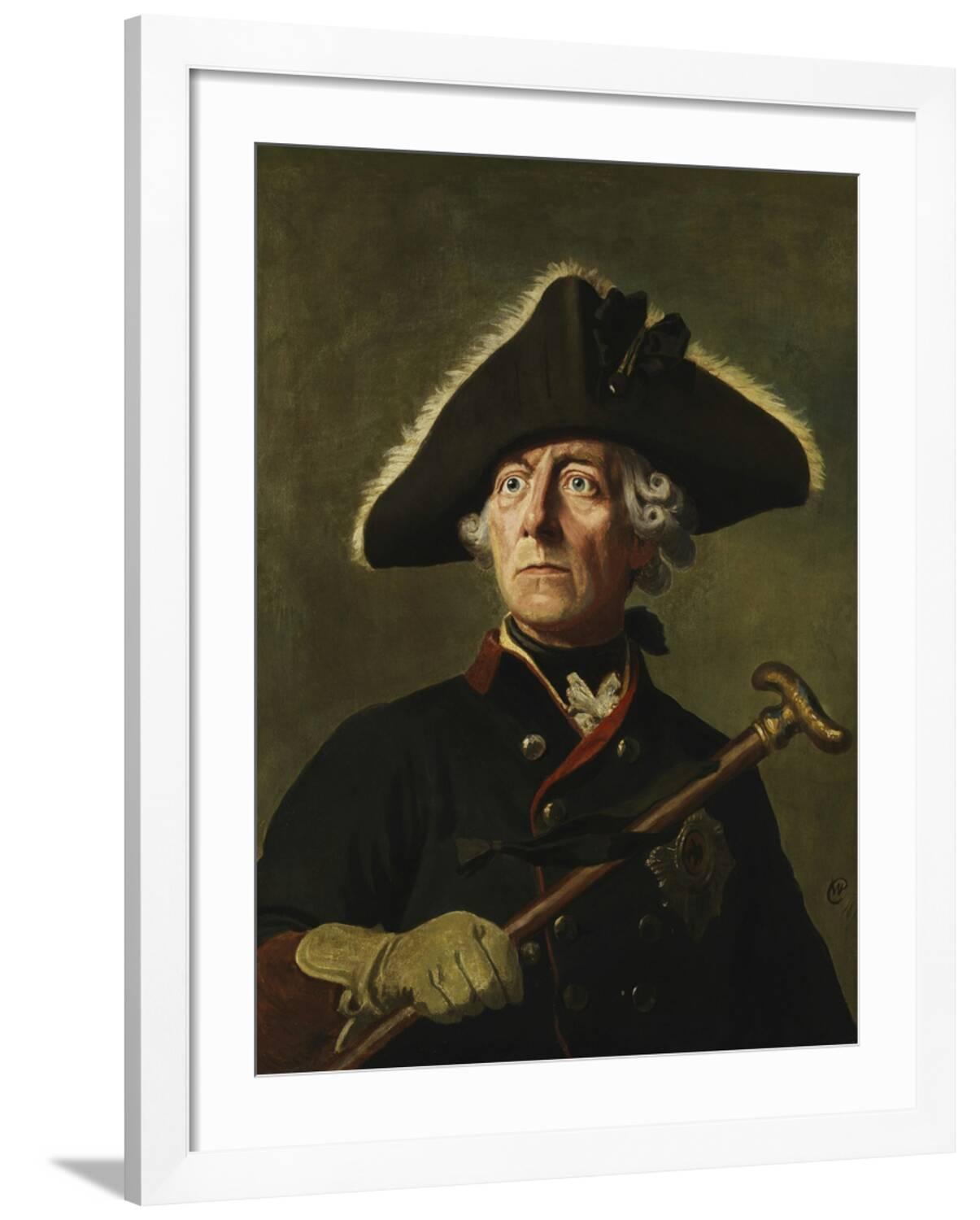 Art.com Vintage Painting of Frederick the Great of Prussia Art Print by ...