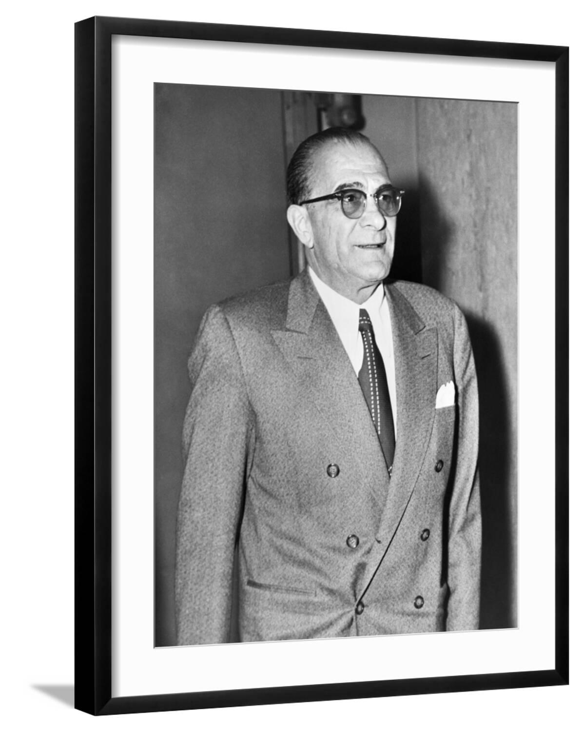 Art.com Vito Genovese in 1951, When He Was Sentenced to 15 Years in ...