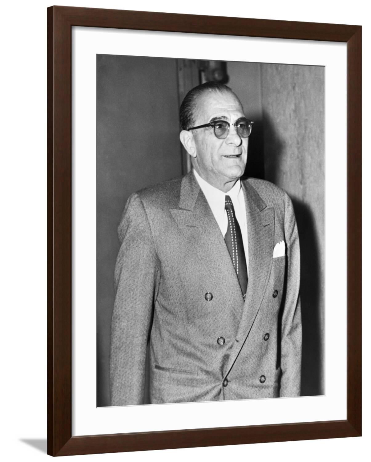 Art.com Vito Genovese in 1951, When He Was Sentenced to 15 Years in ...