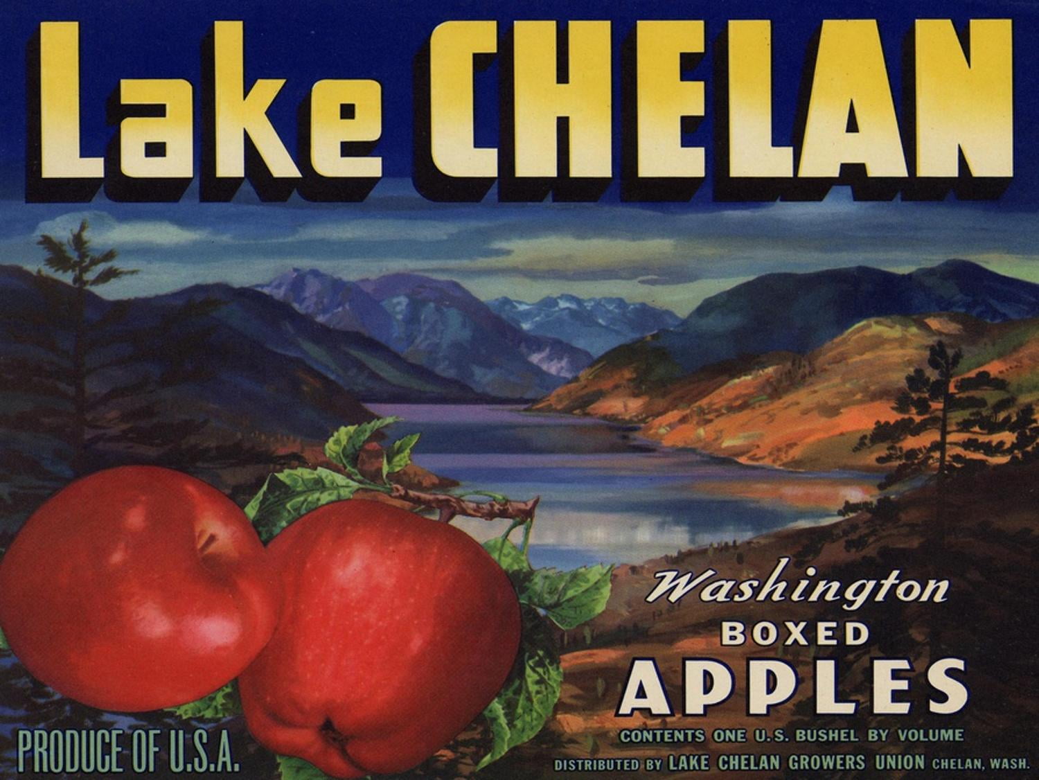 Art.com Warshaw Collection of Business Americana Food; Fruit Crate ...