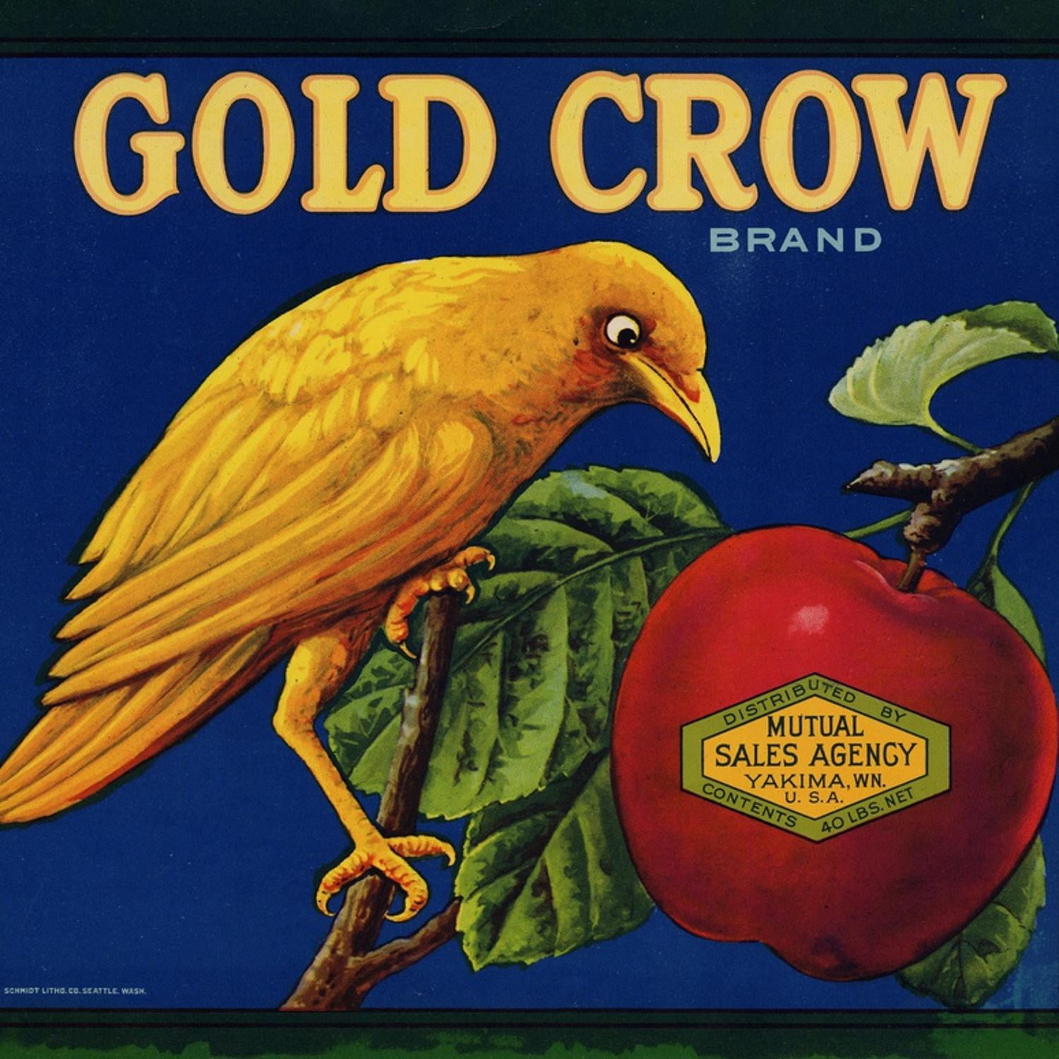 Art.com Warshaw Collection of Business Americana Food; Fruit Crate ...