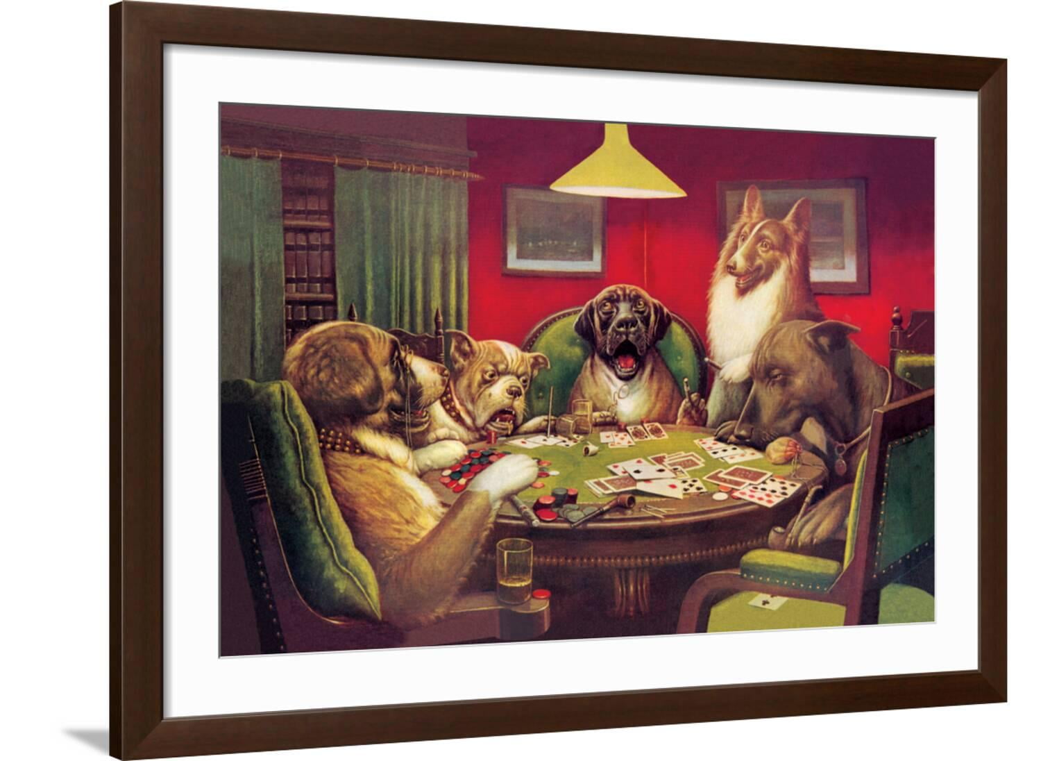 Art.com Waterloo Art Print by Cassius Marcellus Coolidge, Brown Frame ...