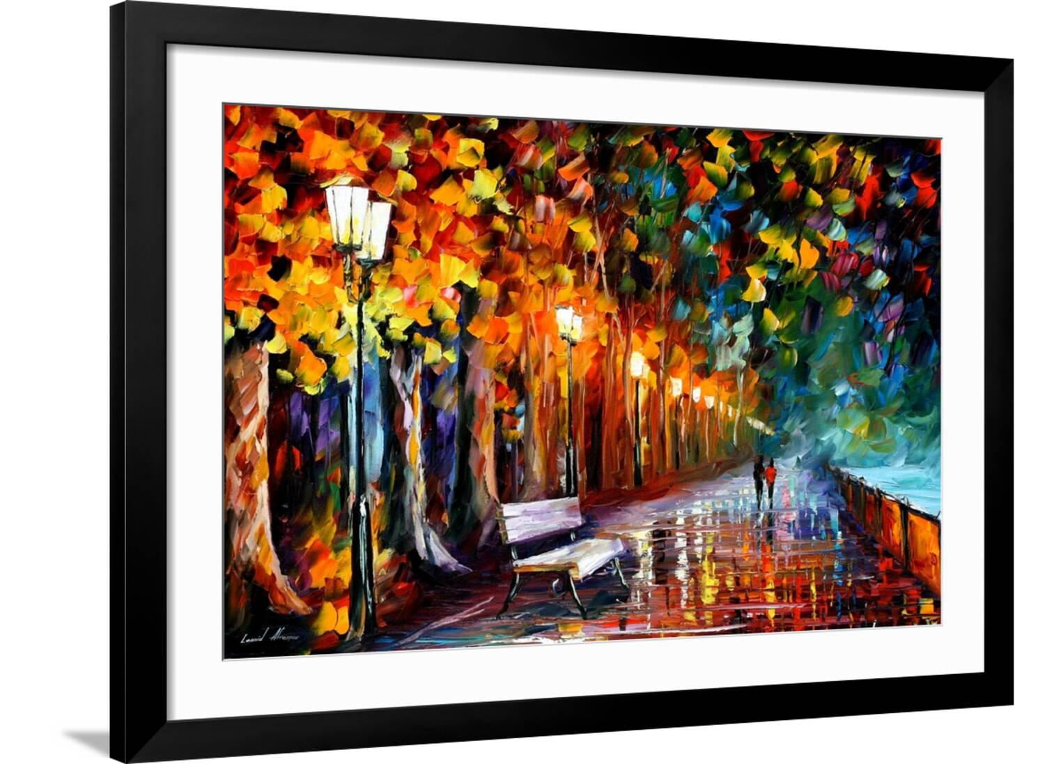 Art.com Way To Home Art Print by Leonid Afremov, Black Frame Wall Art ...