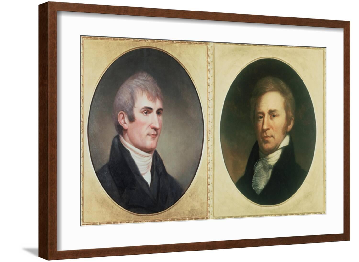 Art.com William Clark and Meriwether Lewis Art Print by Charles Currier ...