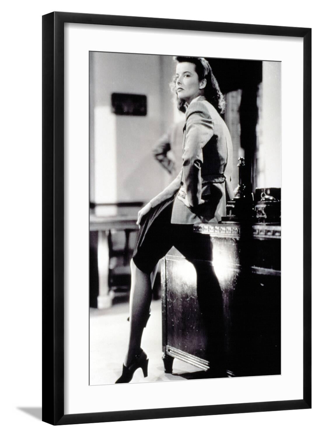 Art.com Woman of the Year, Katharine Hepburn, 1942 Photo, Black Frame ...