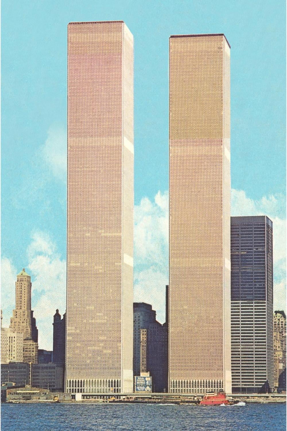 Art.com World Trade Center Towers, New York City Art Print, 12" x 18 ...