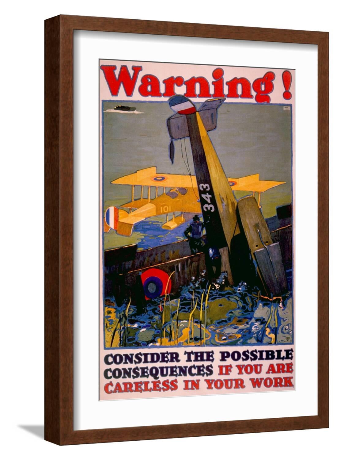 Art.com World War I American Homefront Aircraft Production War Work ...