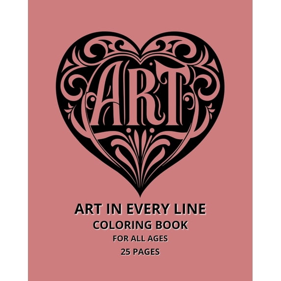 Art in Every Line: Art in Every Line, (Paperback) - Walmart.com