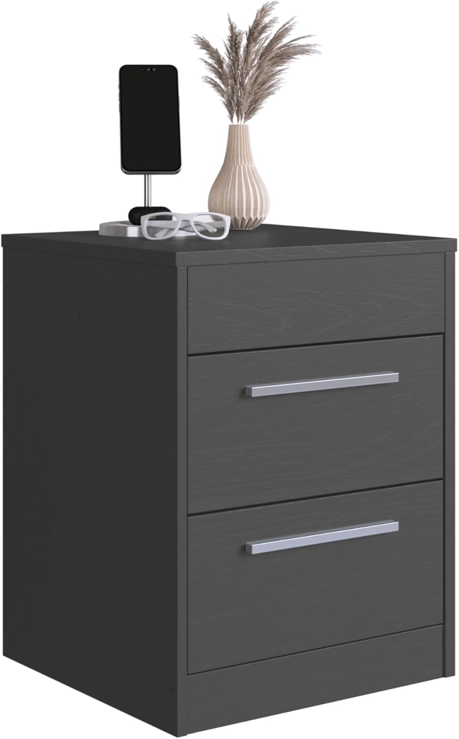 Art in Furniture Nightstand with Hidden Compartment – 2 Drawers and ...