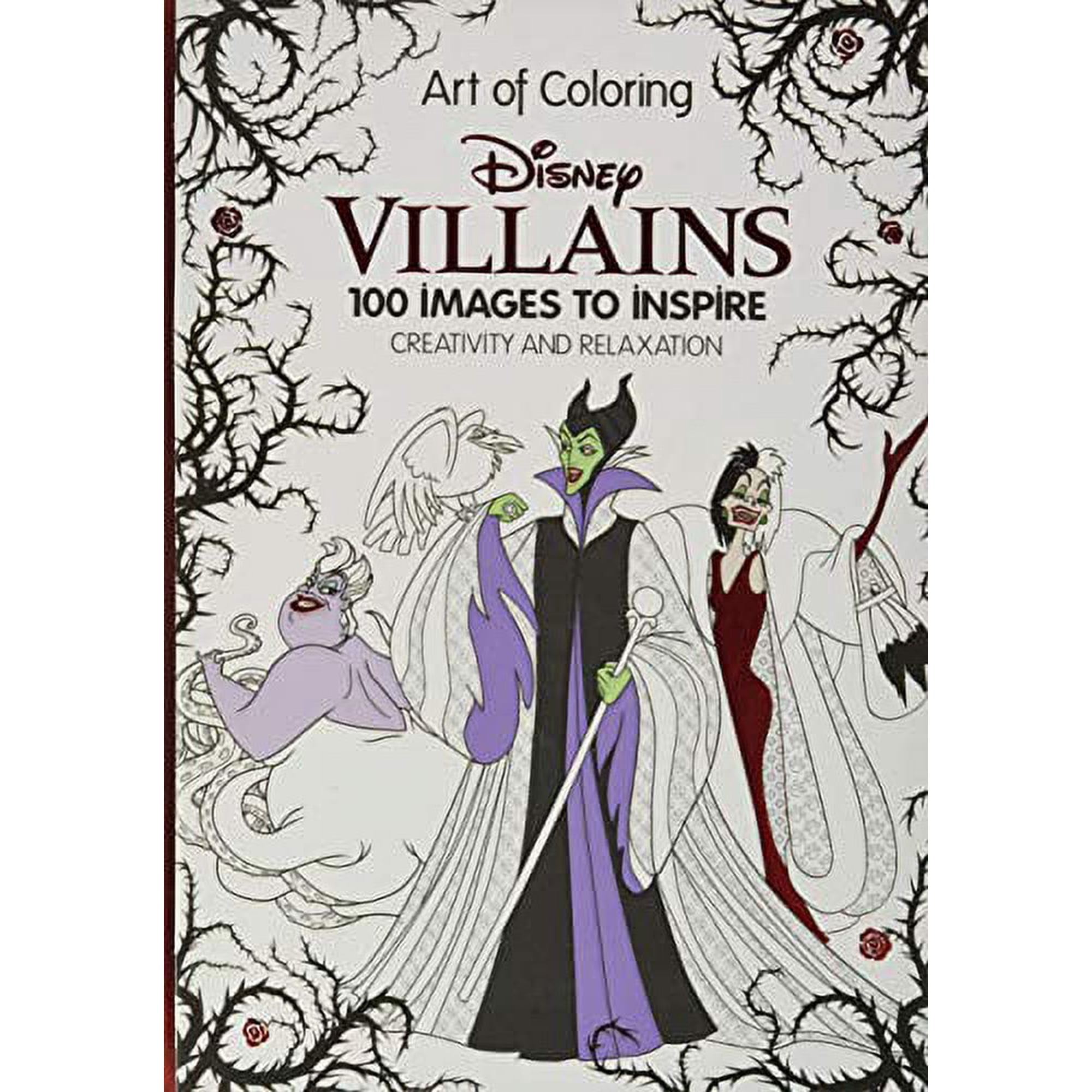 Disney Villains Coloring Book