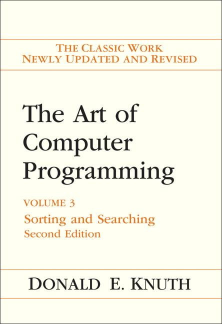 Art of Computer Programming The Art of Computer Programming, Book 03, (Hardcover) - Walmart.com