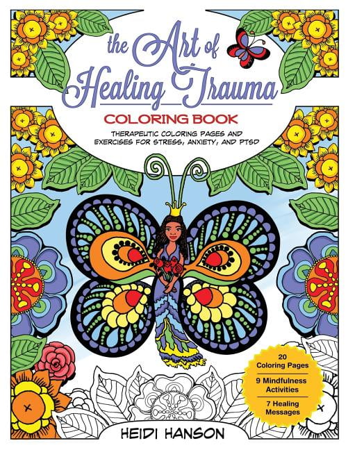 The Art of Healing Trauma Coloring Book: Therapeutic Coloring Pages and ...