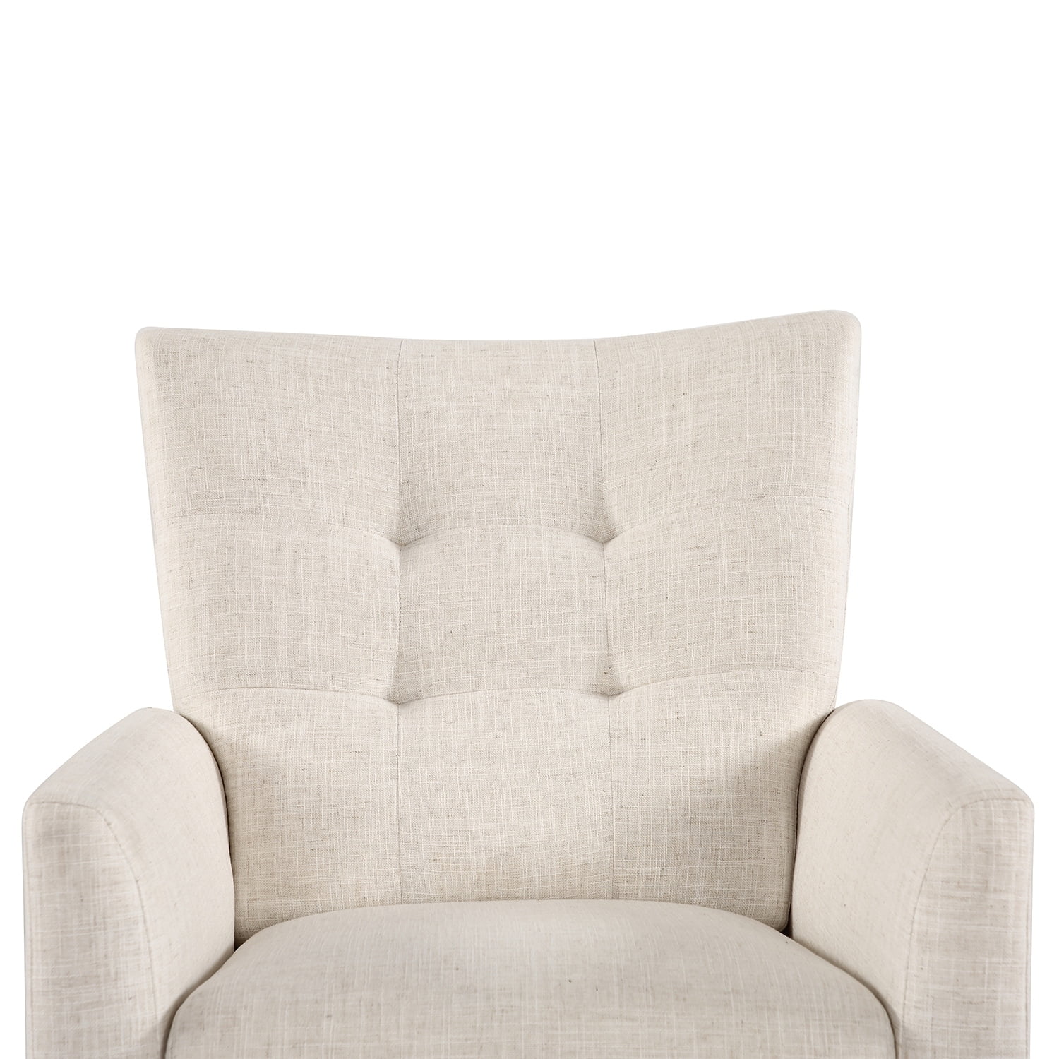 Art of Living Designs Aurora Comfy Recliner with Tufted Back Set of 2 IVORY - Walmart.com