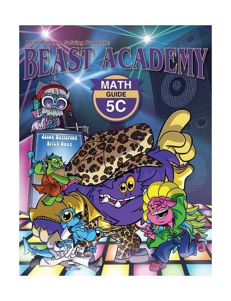Pre-Owned Art of Problem Solving Beast Academy Guide Book 5C by Kyle ...