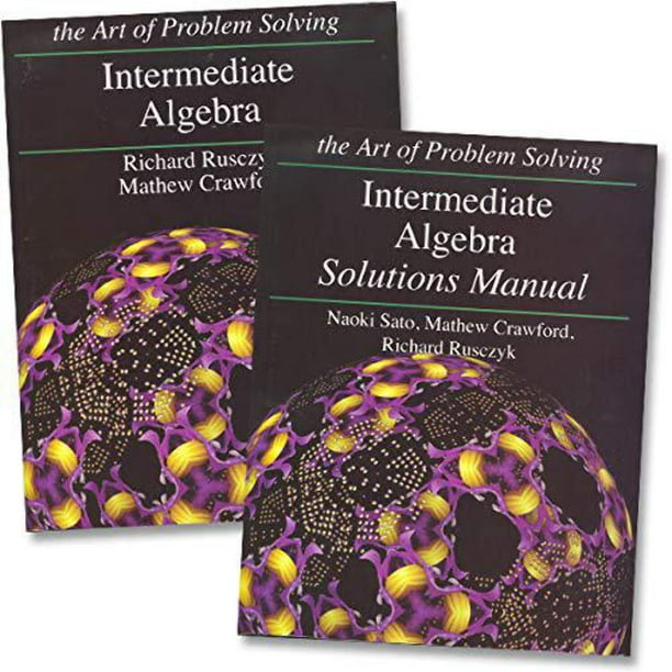 Art of Problem Solving: Intermediate Algebra Books Set (2 Books ...