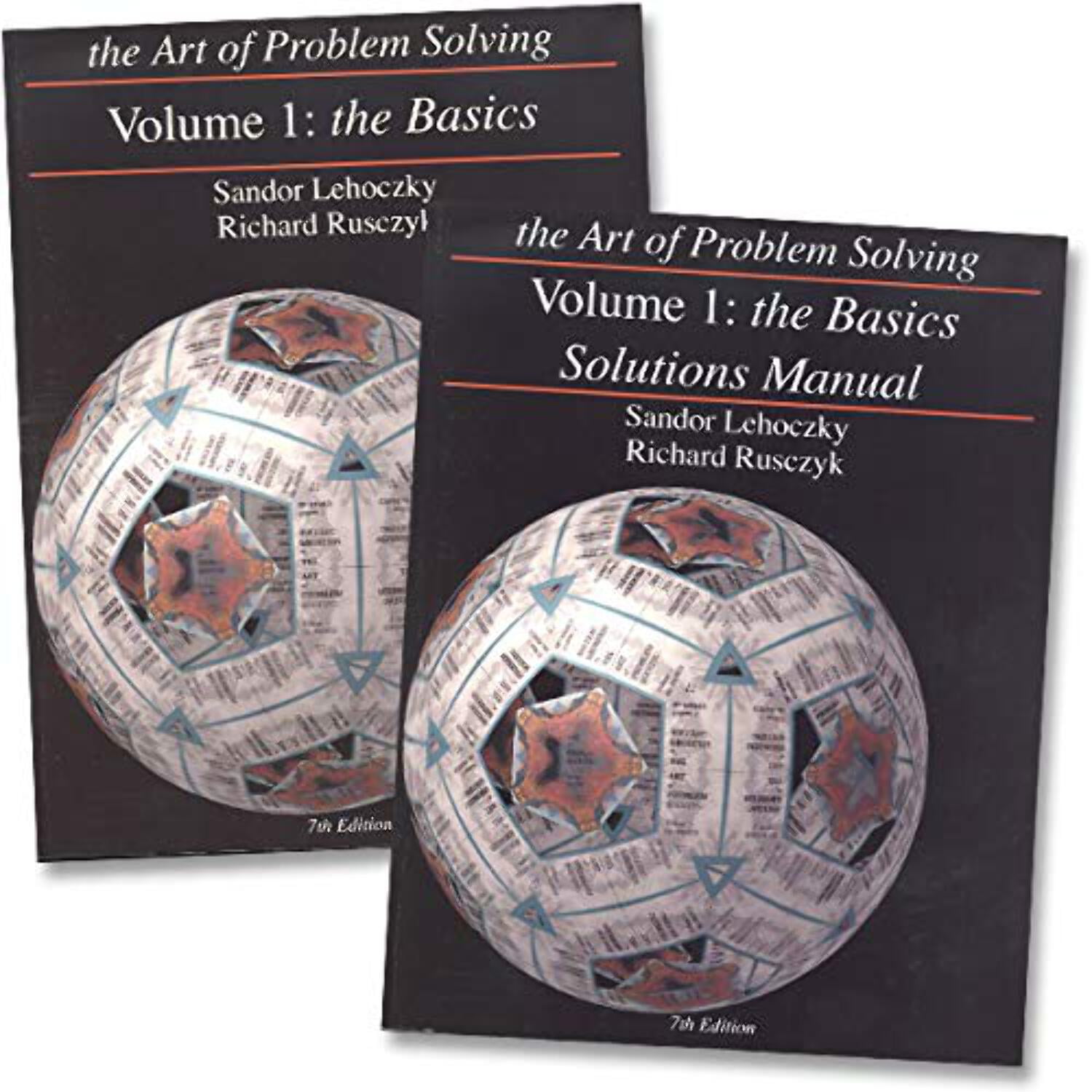 Art of Problem Solving: Volume 1 Text Solutions Books Set (2 Books) - Volume 1 Text Volume 1 ...