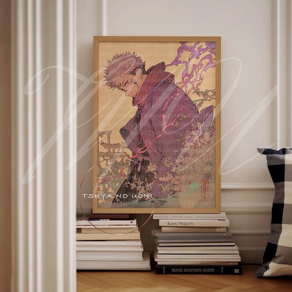 Art painting · Ryomen Sukuna · Japanese Ukiyo-e wall art · Otaku ...