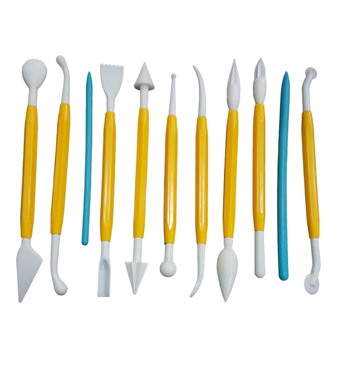 Art shark 11 Pieces Plastic Clay Modeling Tools Set Ceramic Tool Kit ...