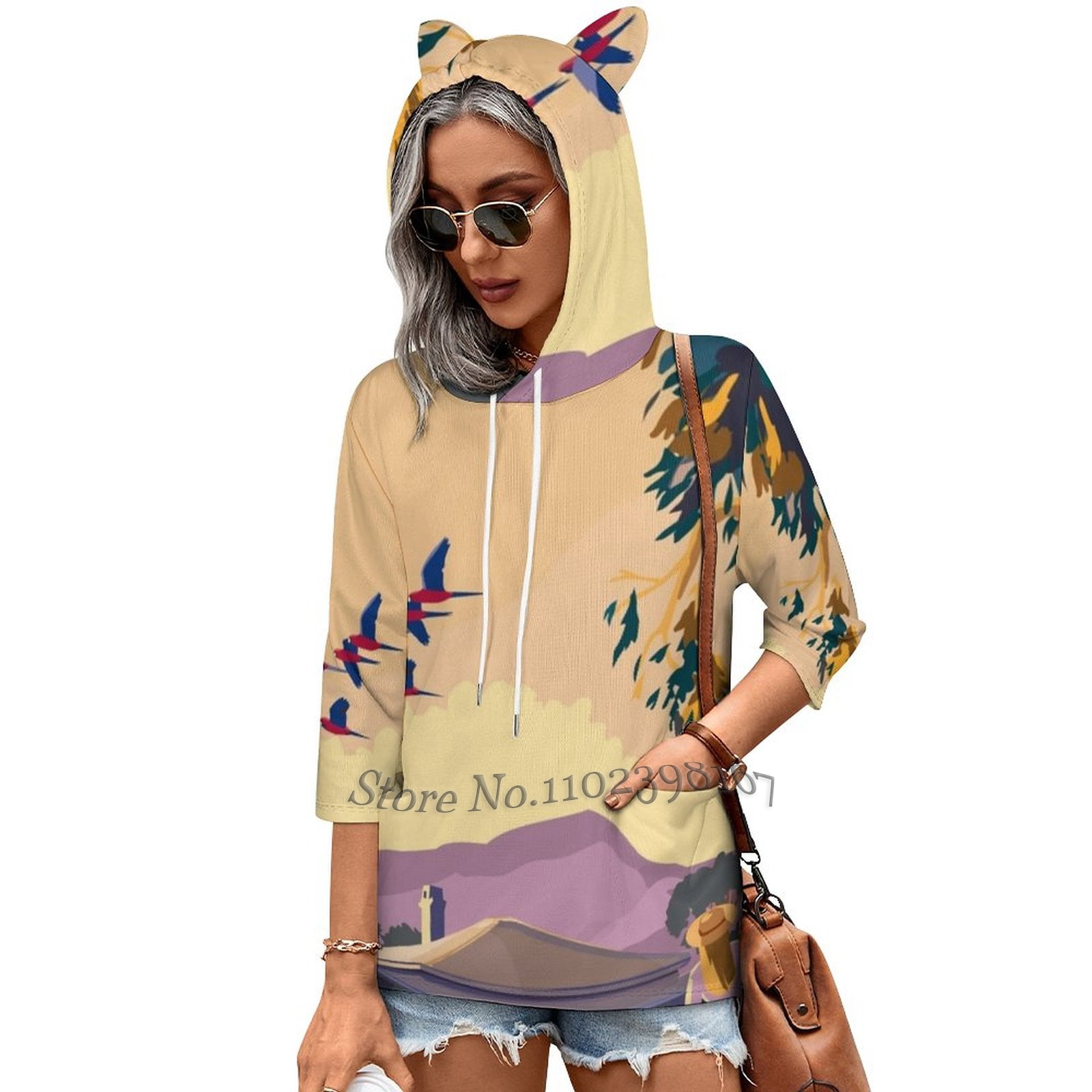 Art sland With slander House New Hooded Sweatshirt Unisex Casual ...