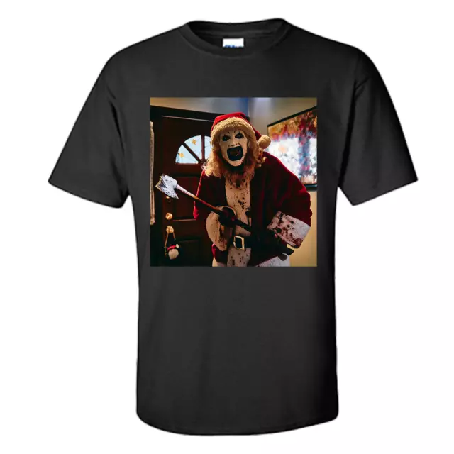 Art the Clown T shirt Bloody Art with Axe Terrifier Shirt S-XXXL ...
