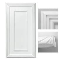 Art3d 2x4 ft Semi-Cylinder Design 3D Wall Panel,PVC Drop Ceiling Tiles ...