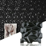Art3d 19.7"x19.7"-12 Pack PVC 3D Diamond Wall Panel Jagged Matching ...