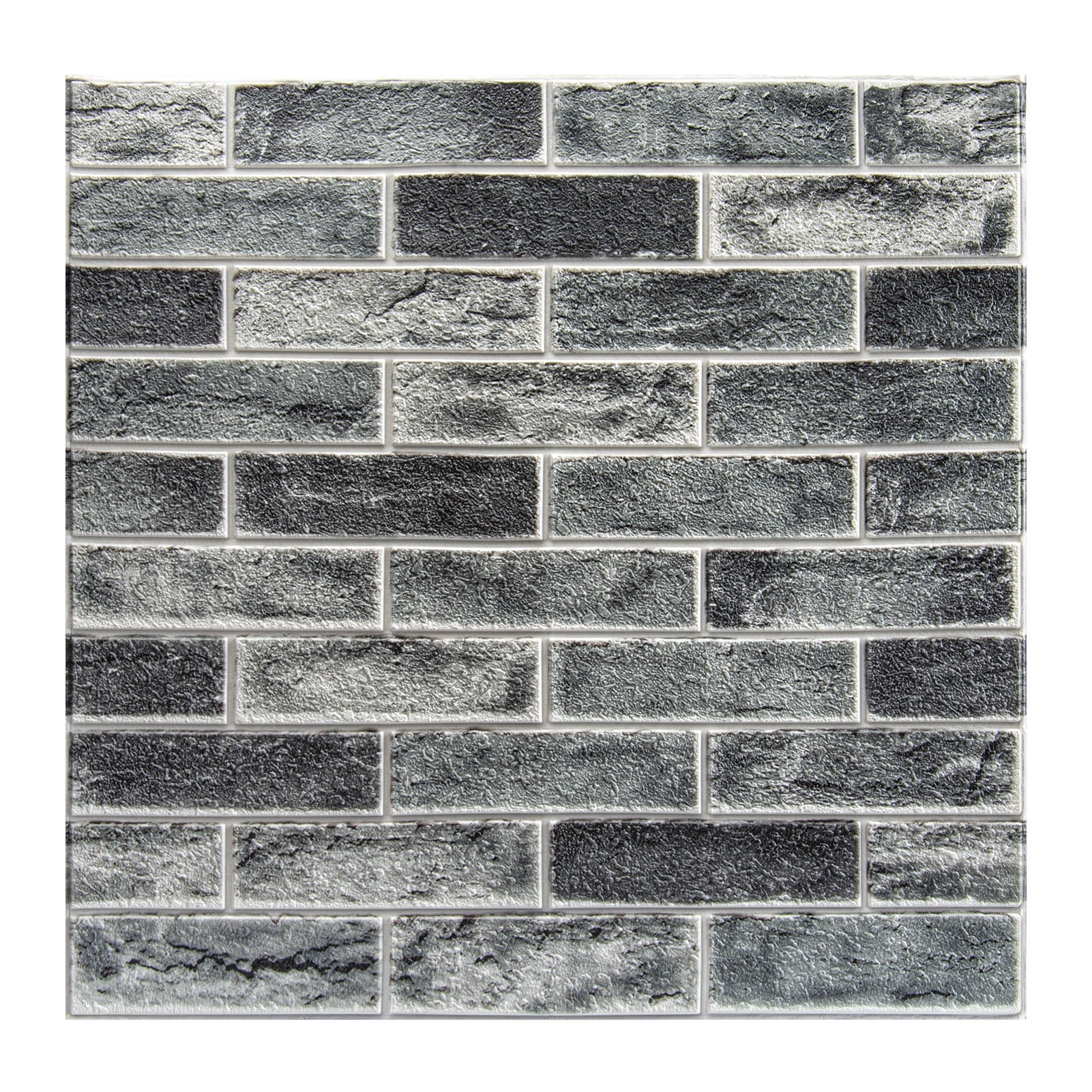 Art3d 20-Pack 105 Sq.Ft Faux Brick 3D Wall Panels Peel and Stick in ...