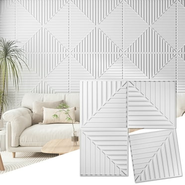 3Drop 3D Drop Ceiling and Wall Tiles - Ultra-Thin 2x2 Lay-in PVC in ...