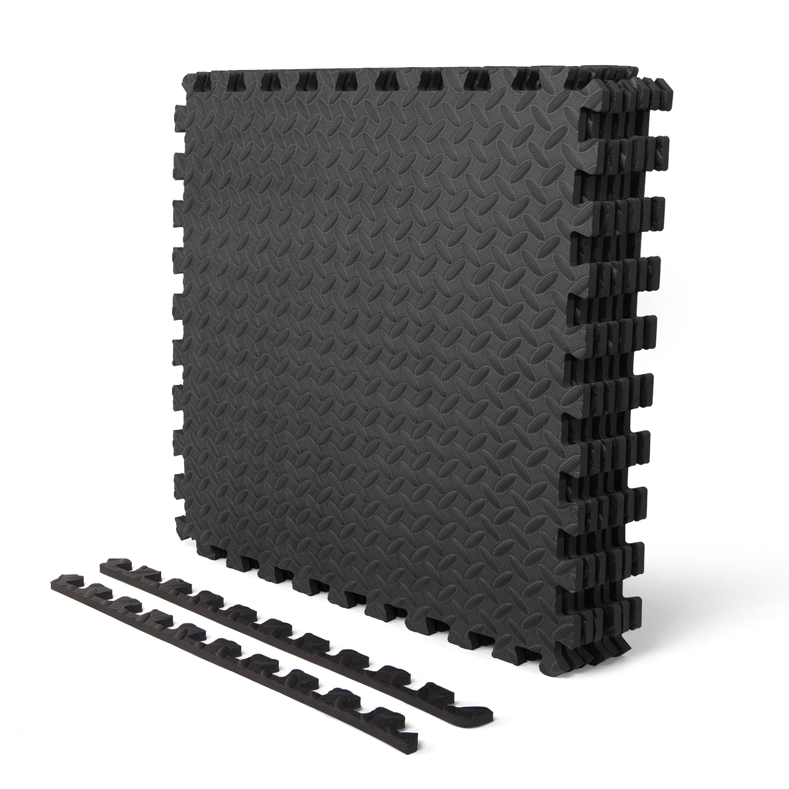 Art3d 24" x 24" Eva Puzzle Exercise Mats, 1/2" Thick Foam Interlocking ...