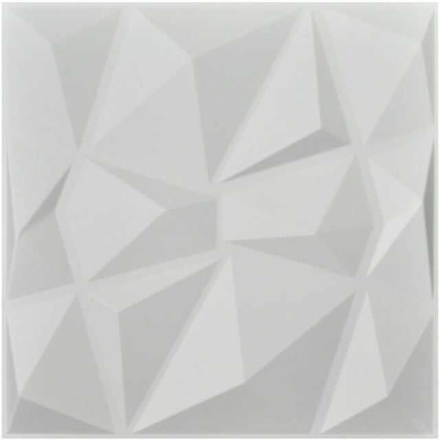 Art3d Decorative 3D Wall Panels Textured Art Diamond Design Pack of 12 ...
