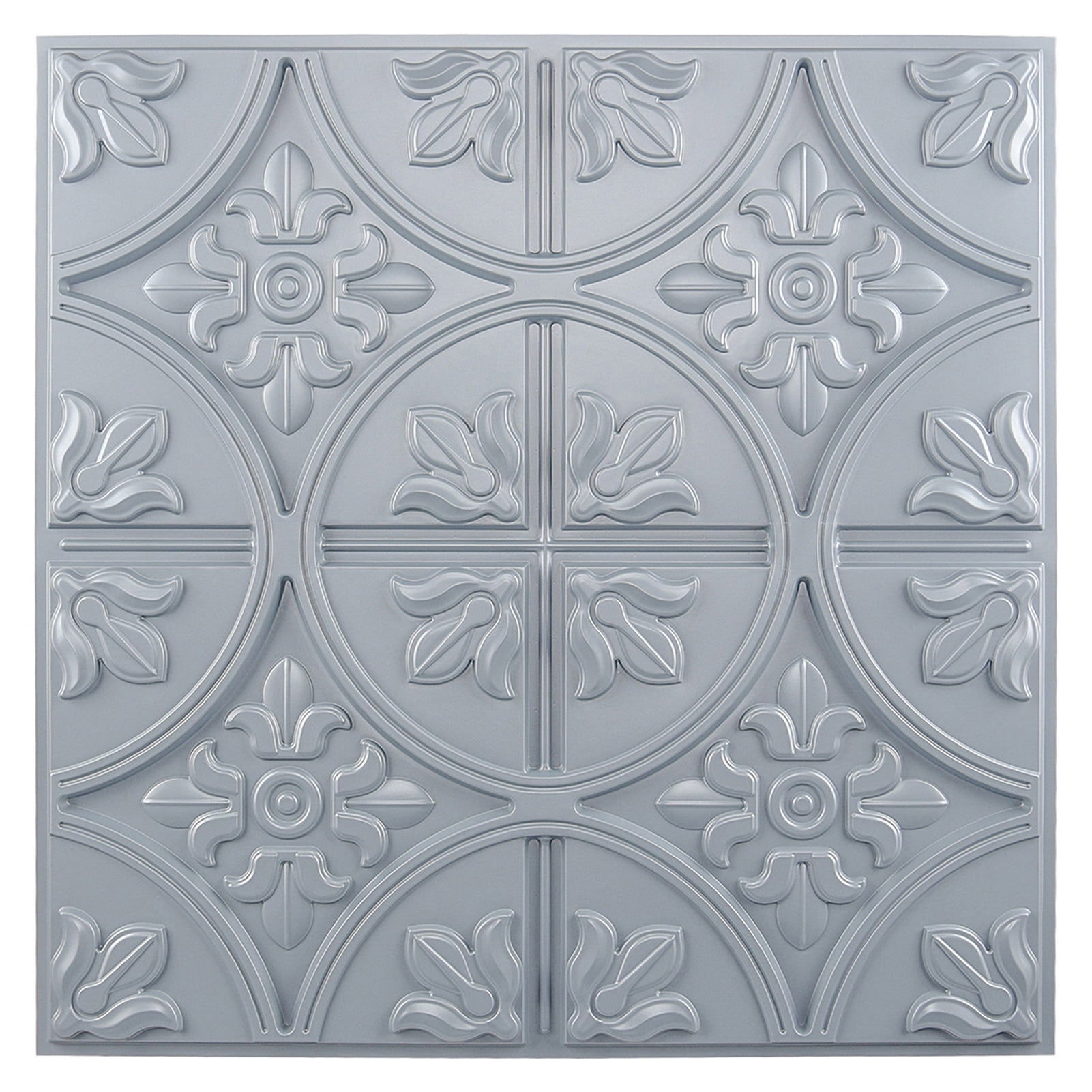 Art3d PVC Ceiling Tiles, 12 Pcs 2x2 ft Covering 48 Sq.ft, Fancy Classic ...
