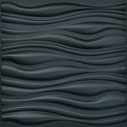 Art3d 12-Pack 19.7 in. x 19.7 in. PVC 3D Wall Panel in White - Walmart.com