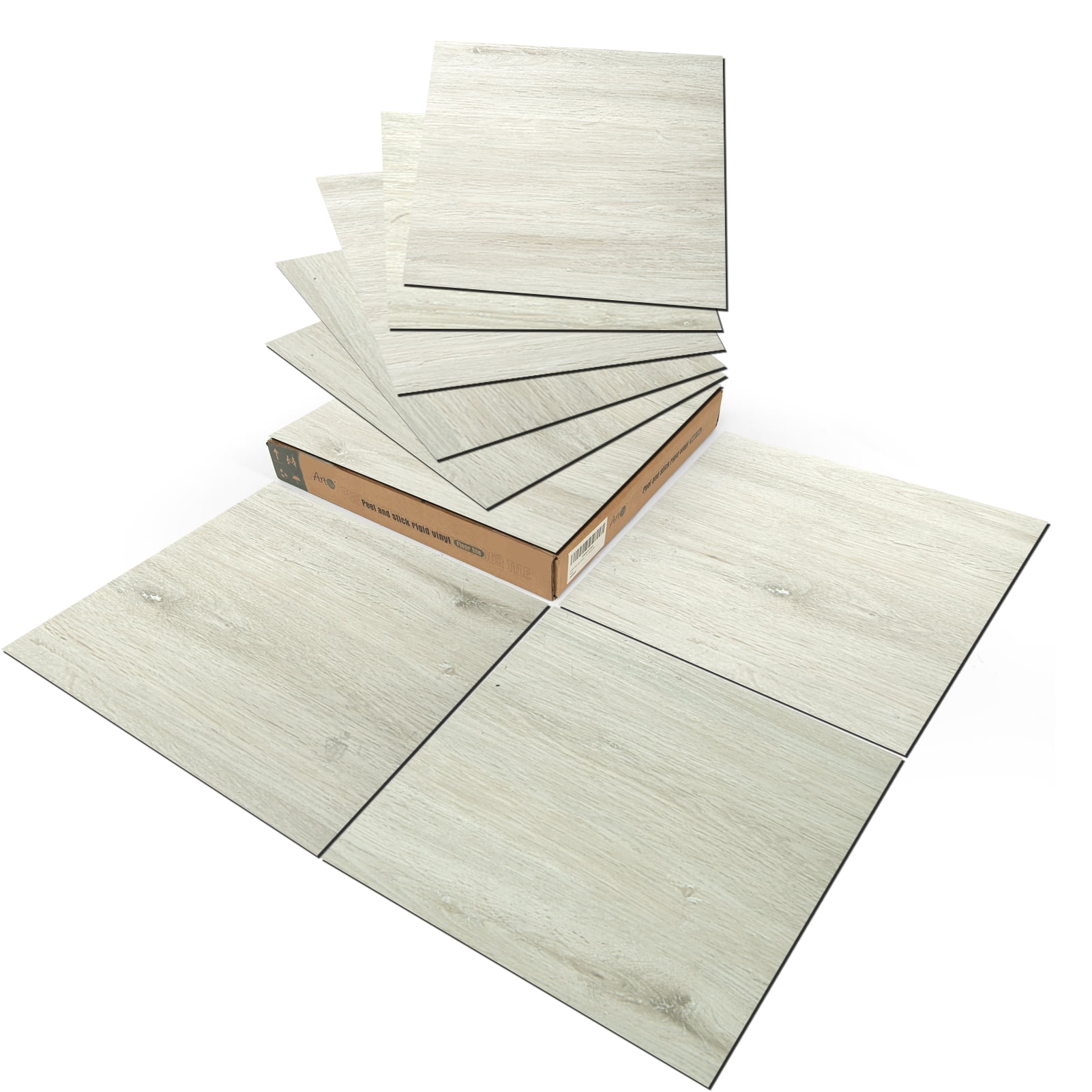 30 Pcs Peel and Stick Vinyl Floor Tiles ,12 x 12 inch, Self Adhesive ...
