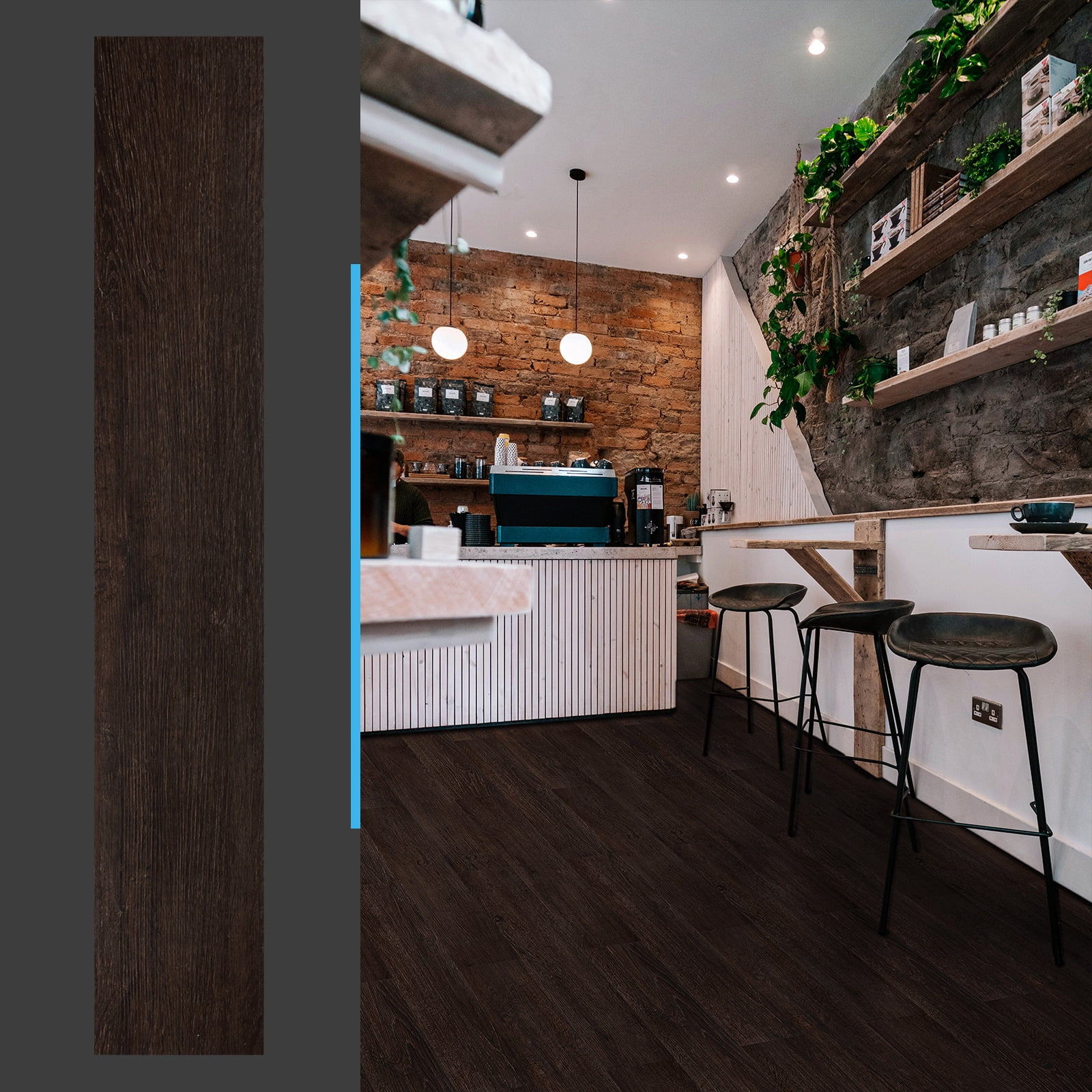 Art3d Peel and Stick Floor Tile Vinyl Wood Plank 36-Pack 54 Sq.Ft，Brown ...