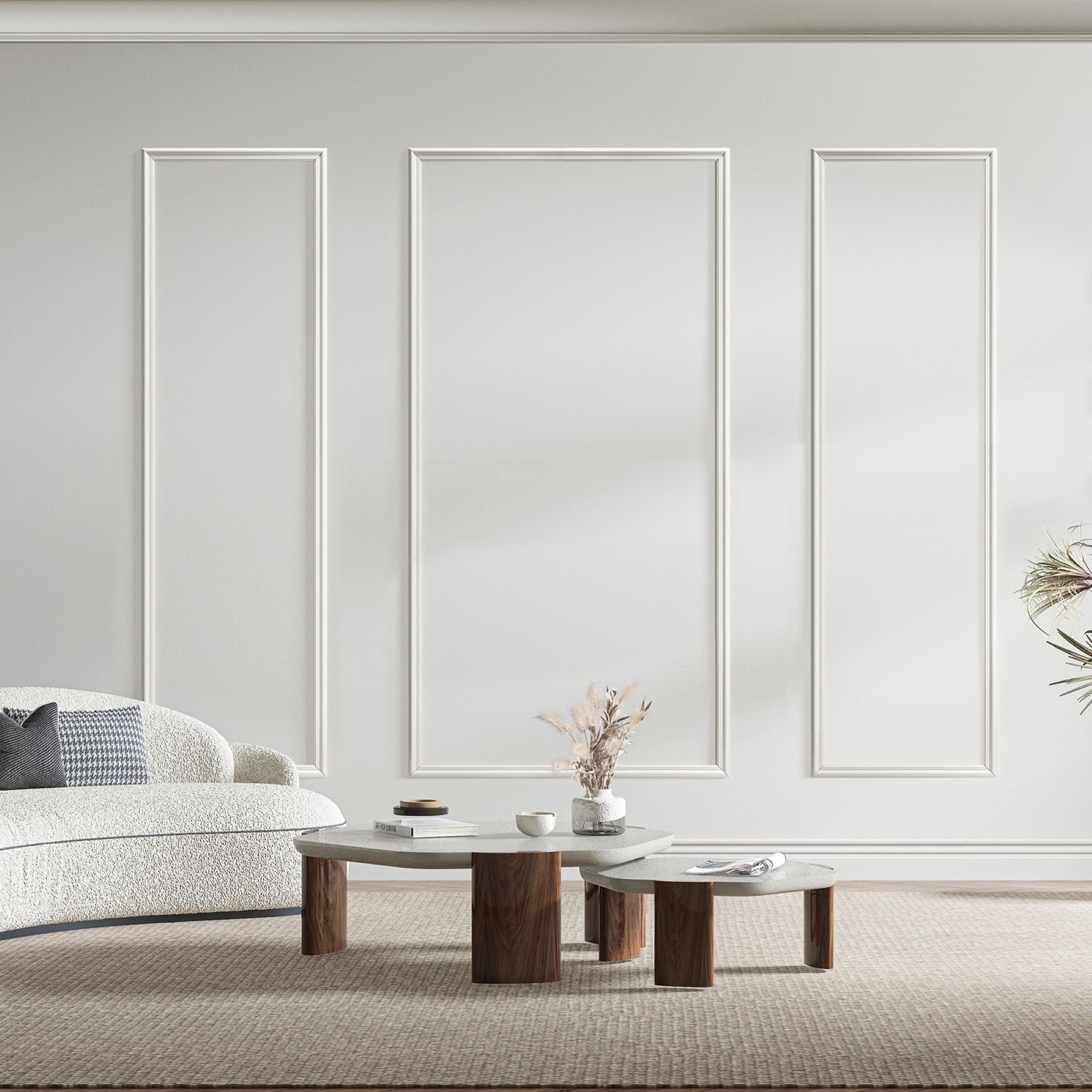 Art3d Pre-Cut Wainscoting Accent Wall Panel Frame Kit,Ready to Assemble ...