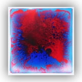 Art3d Red & Blue 20 in. x 20 in. Exercise Mat Liquid Encased Floor ...